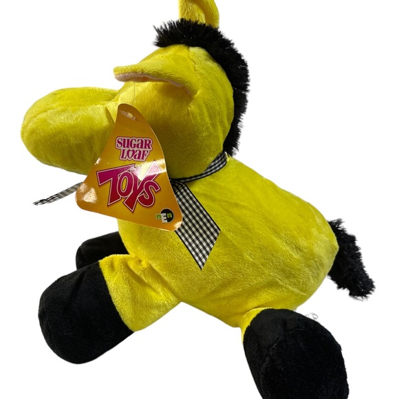 Toys | Sugar Loaf Toys Yellow Pony Horse Stuffed Animal Plush | Poshmark